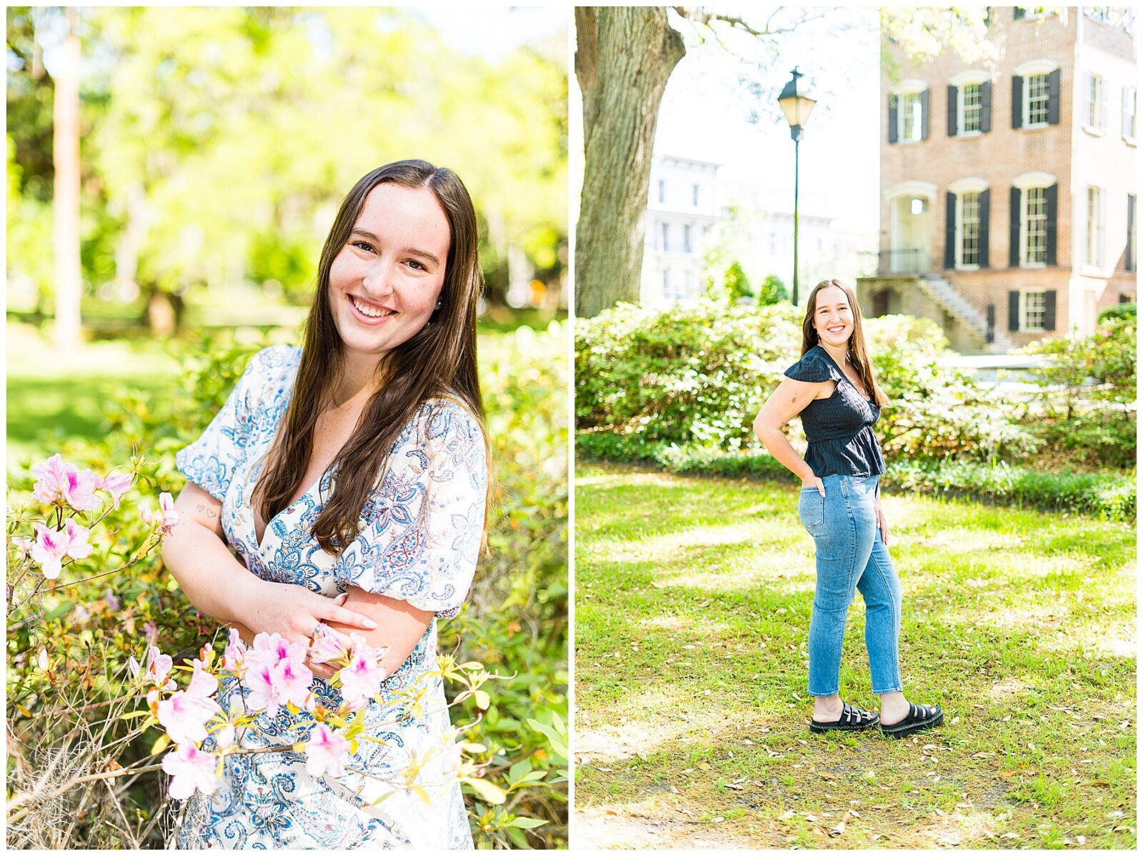Savannah Senior Photographer | Forsyth Park Senior Session | Lola ...