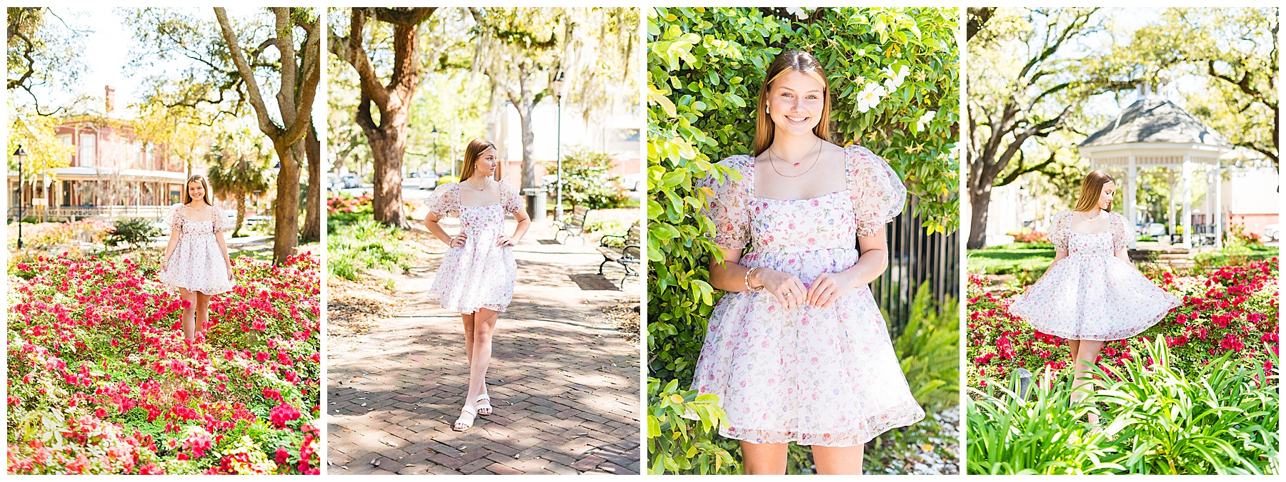 Jalie's Isle of Hope and Downtown Savannah Senior Session | Jaden ...