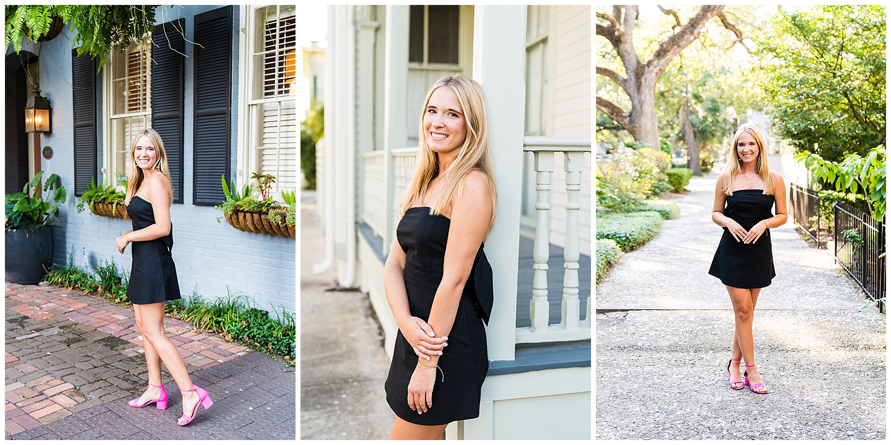 Anna's Downtown Savannah and Skidaway Island Senior Session | Jaden ...